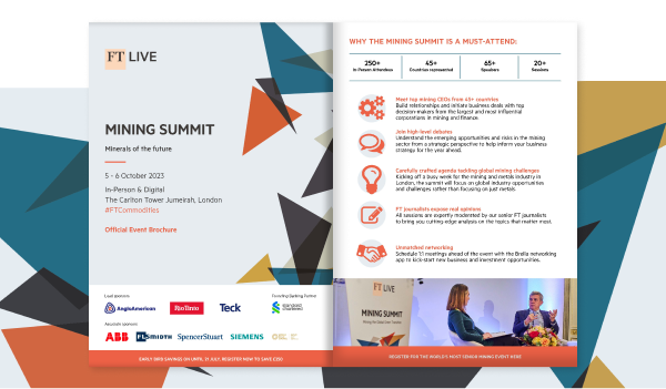 Mining Summit 2023 - A Financial Times Live Event